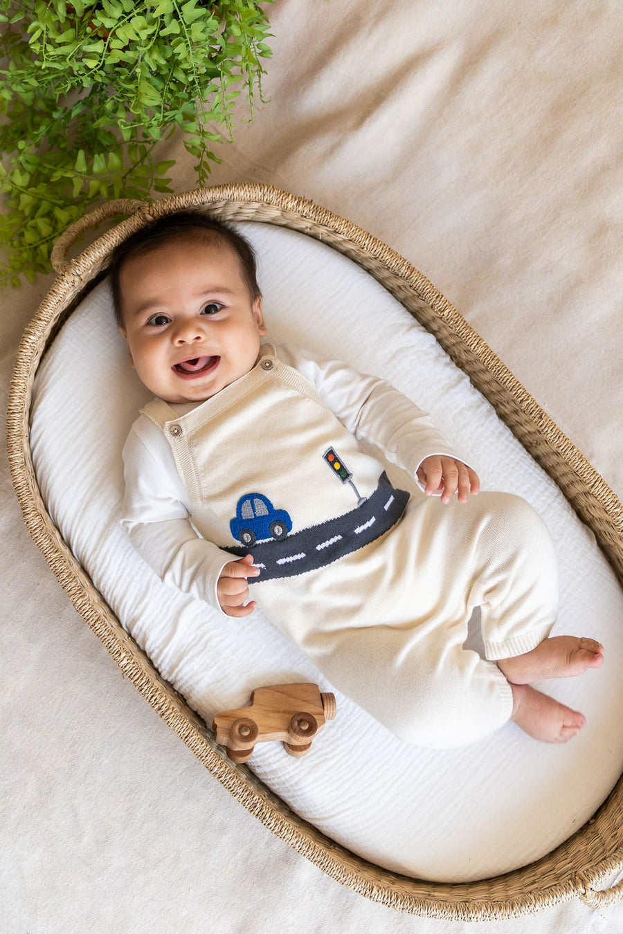 Organic Baby Overall Sets by Viverano Organics