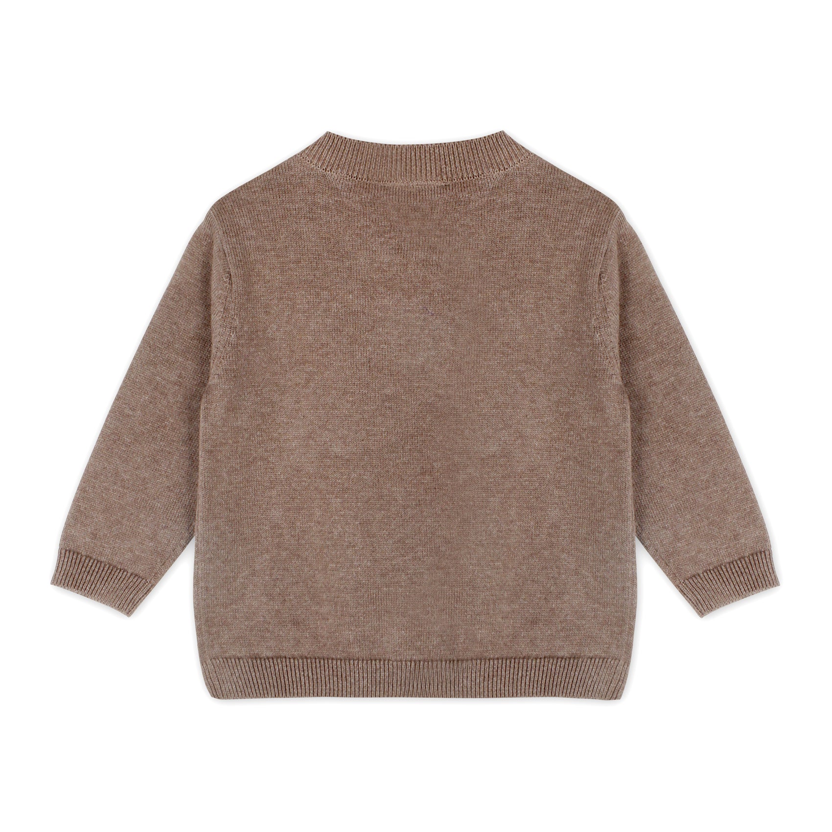 Sheep Jacquard Knit Organic Baby Pullover & Pant Set
