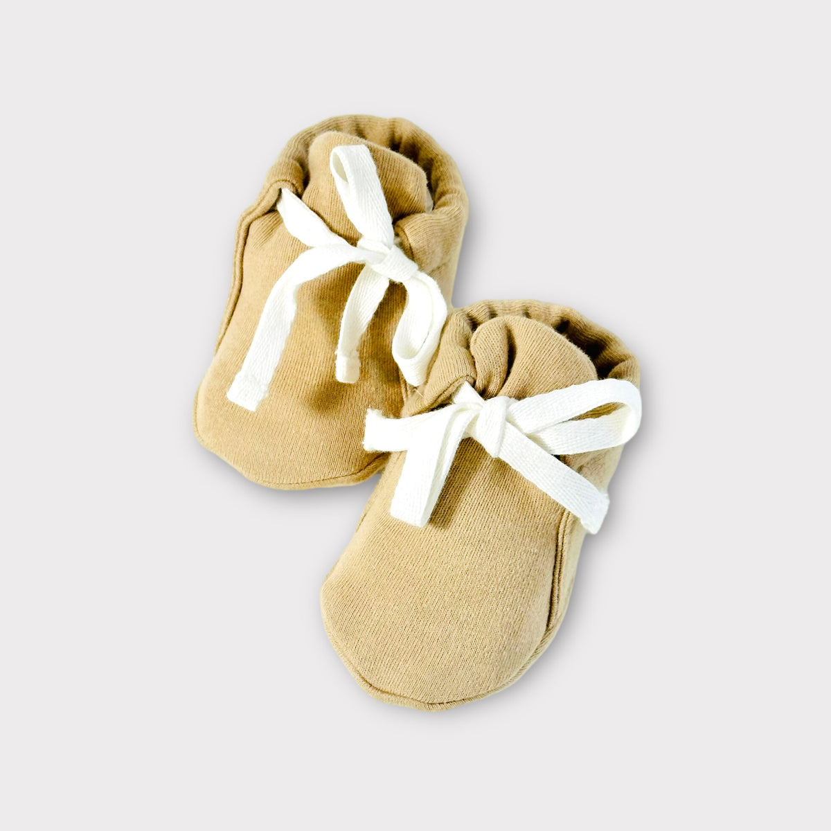 Organic Cotton Solid Baby Booties by Viverano