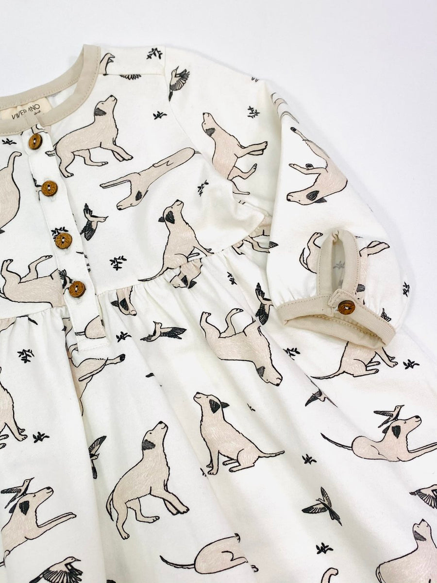 Organic Cotton Kai Labrador Design Baby Clothes - Gift Ideas