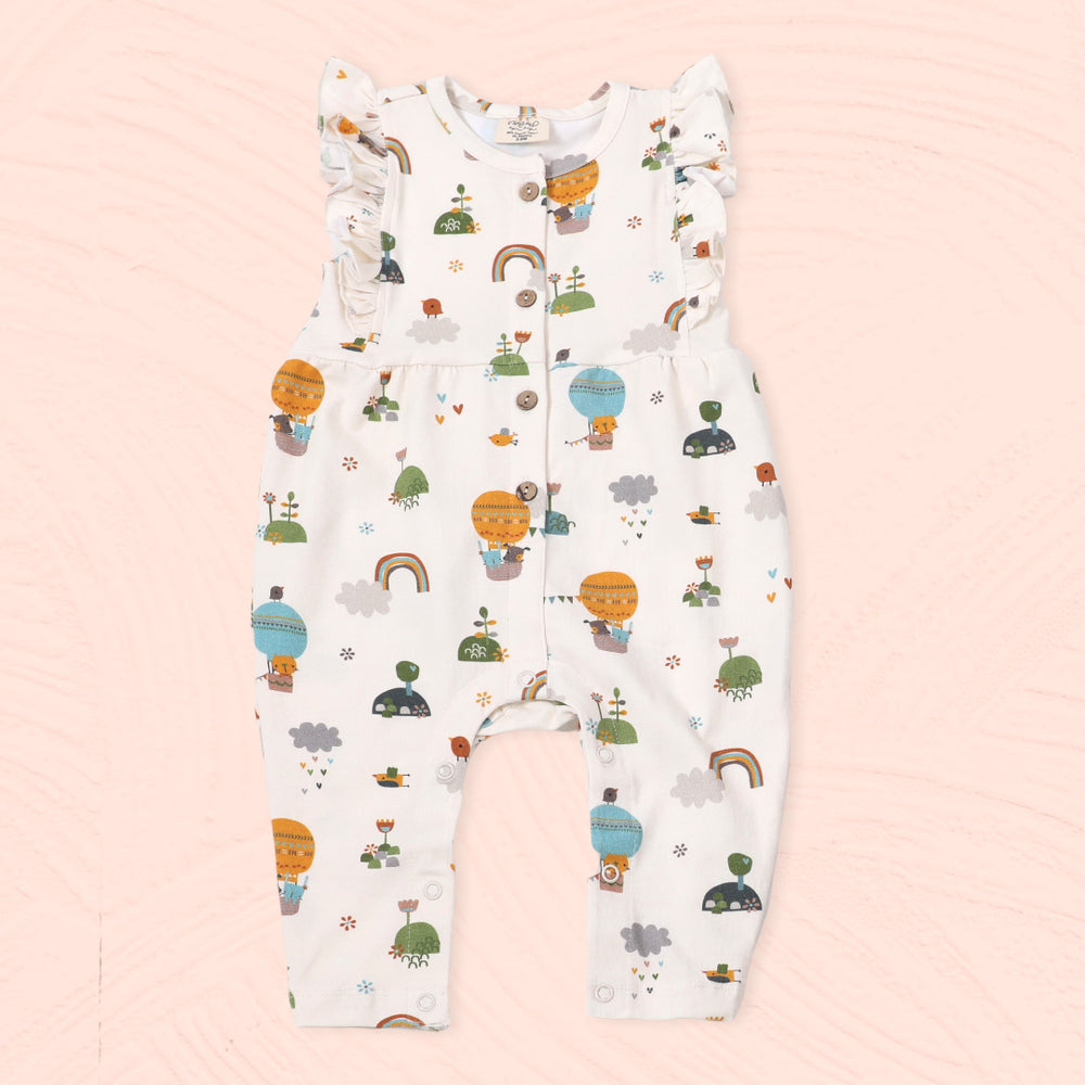 Fly Away Balloon Adventure Organic Cotton Baby Collection