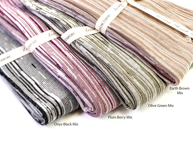 Loving Thread Eco-chic Organic Cotton 2-tone Knit 5-Way Poncho Wrap by ...